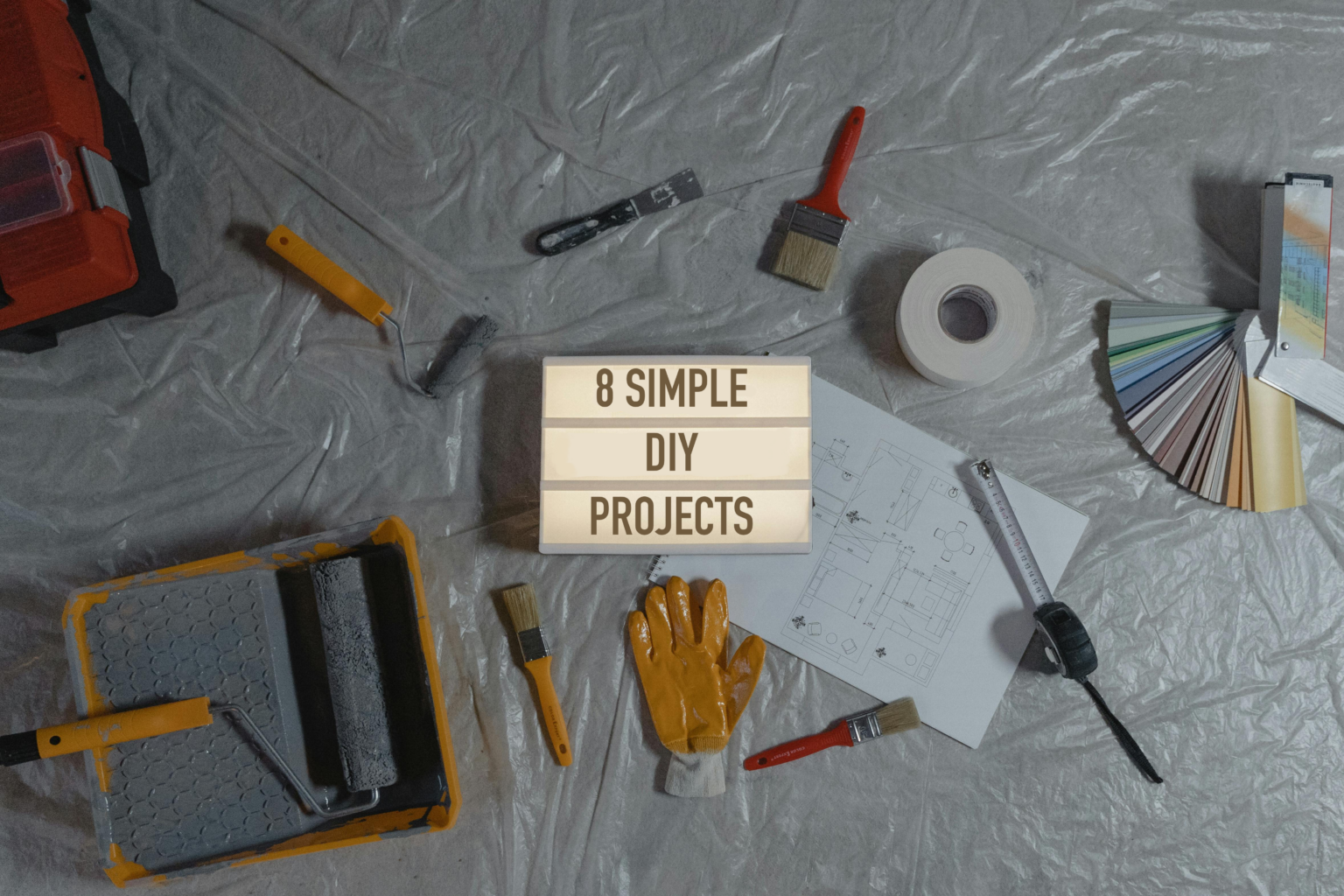 8 Easy DIY Home Projects For Beginners | Simple, Budget Friendly Ideas ...